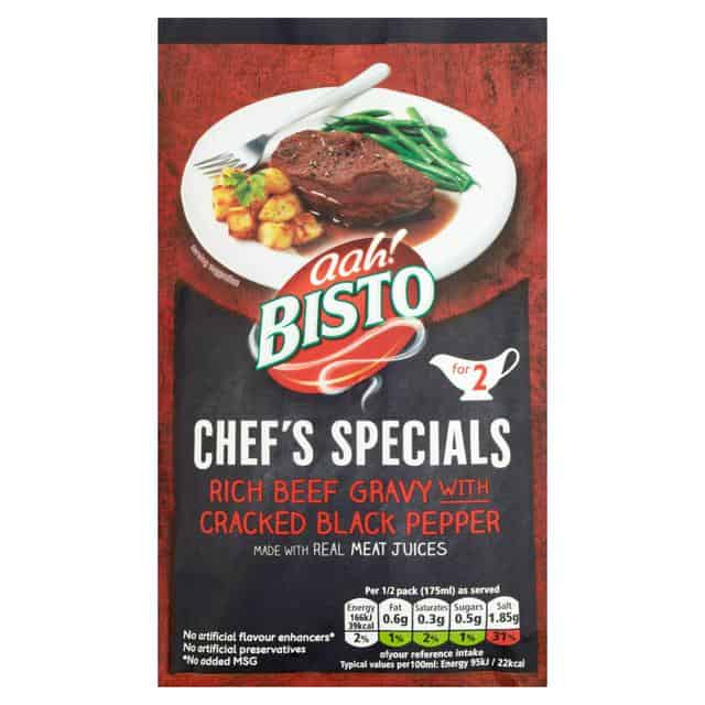 Bisto Rich Beef Gravy with Racked Black Pepper - The Pantry Expat Food ...