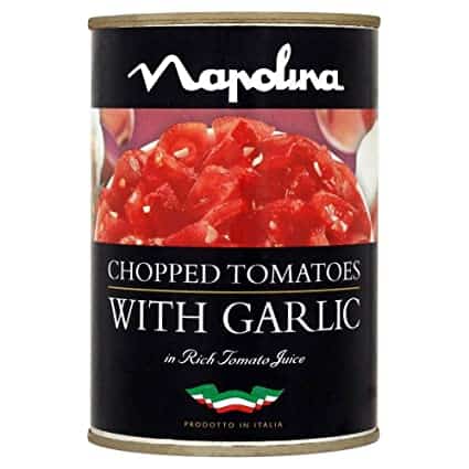 Chopped Tomatoes With Garlic 400g - The Pantry Expat Food & Beverage