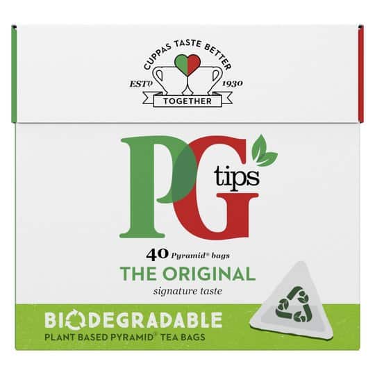 PG Tips Tea Bags x 40 - The Pantry Expat Food & Beverage