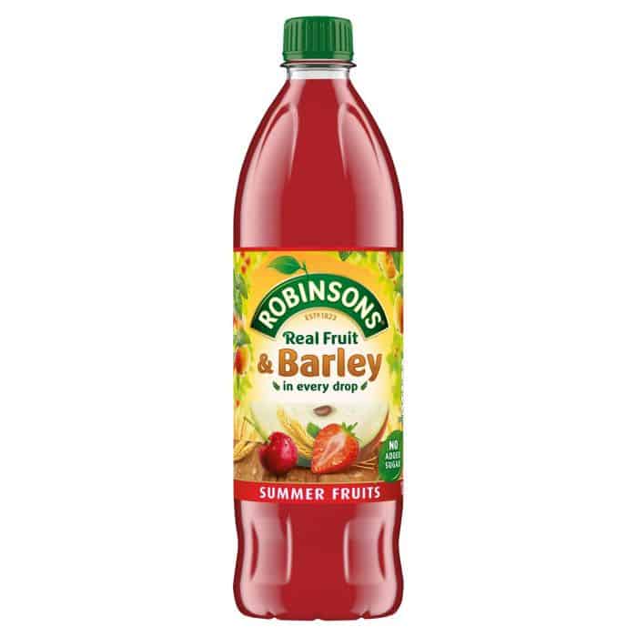 Robinsons Pink Grapefruit Real Fruit & Barley Cordial 1L - The Pantry ...