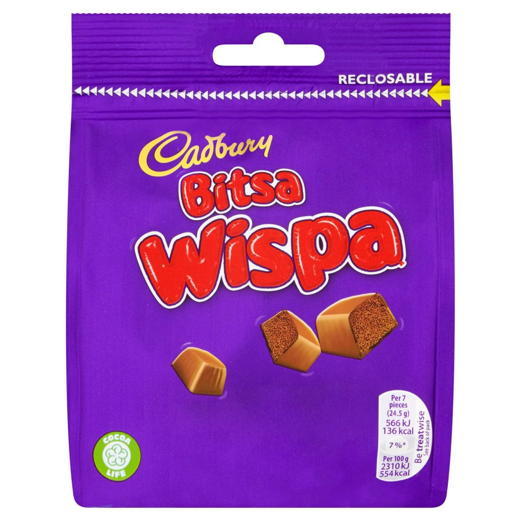 Cadbury Bitsa Wispa 100g - The Pantry Expat Food & Beverage