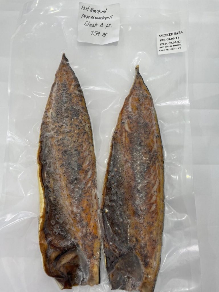 Hot Smoked Pepper Mackerel x 2 - The Pantry Expat Food & Beverage