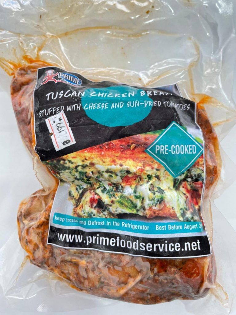 Prime Food Chicken Breasts Stuffed Tuscan - The Pantry Expat Food ...