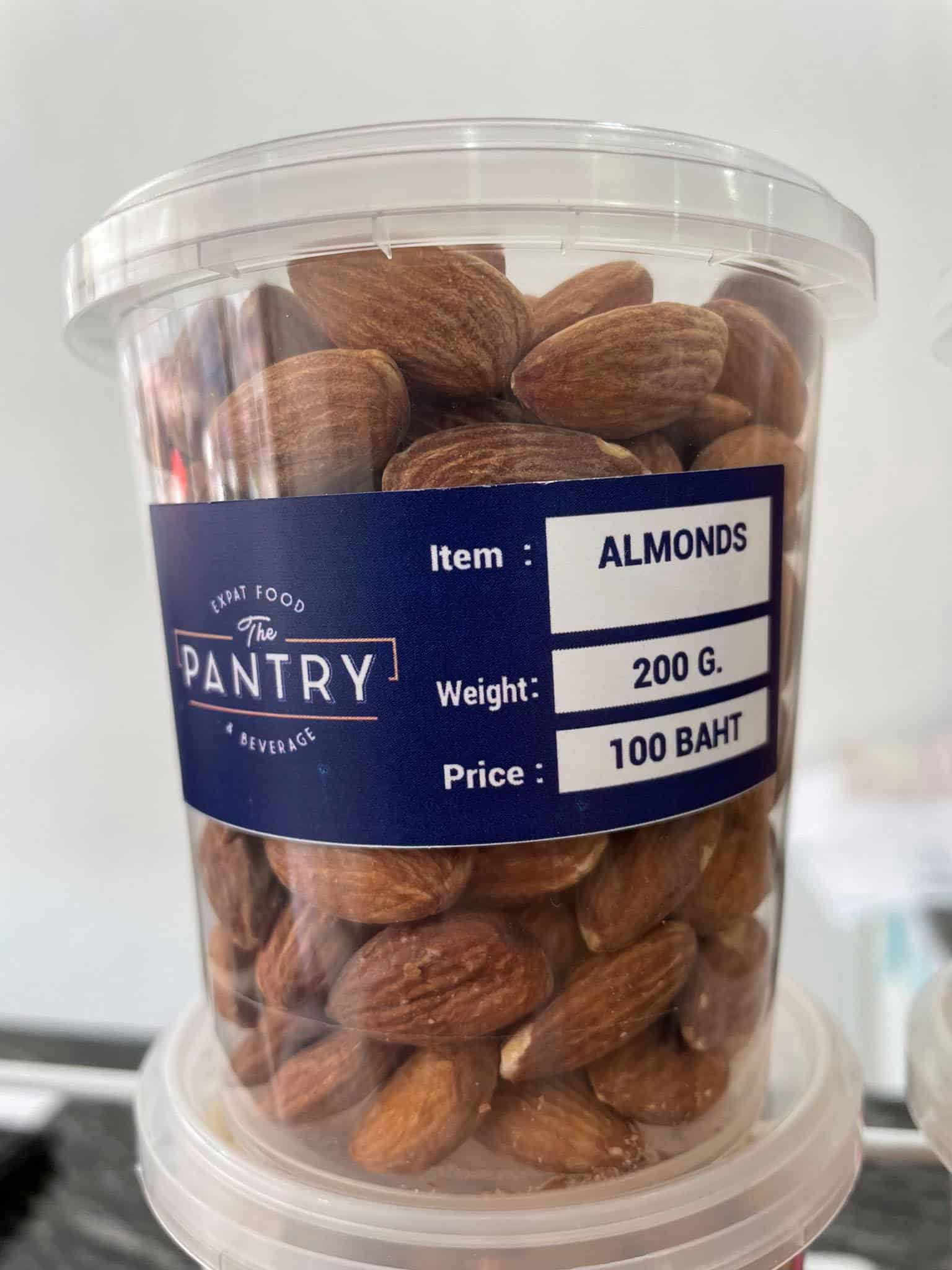 Almond Nuts 200g - The Pantry Expat Food & Beverage