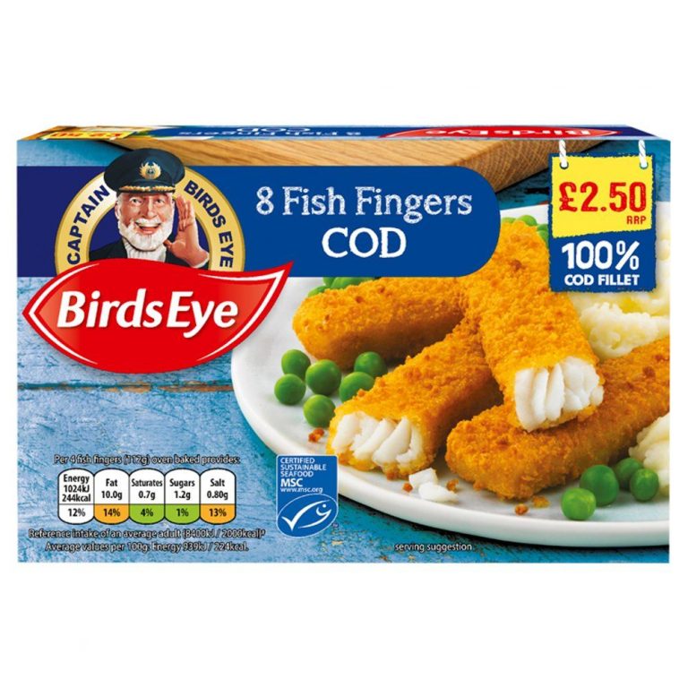 Birds Eye Cod Fish Fingers x 8 - The Pantry Expat Food & Beverage