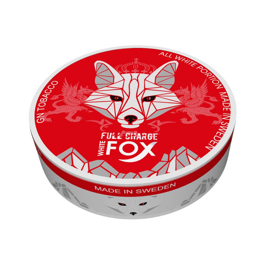 White Fox Full Charge Snus (Red) - The Pantry Expat Food & Beverage