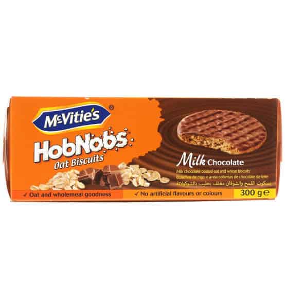Mcvities Hobnobs Milk Chocolate 262g - The Pantry Expat Food & Beverage