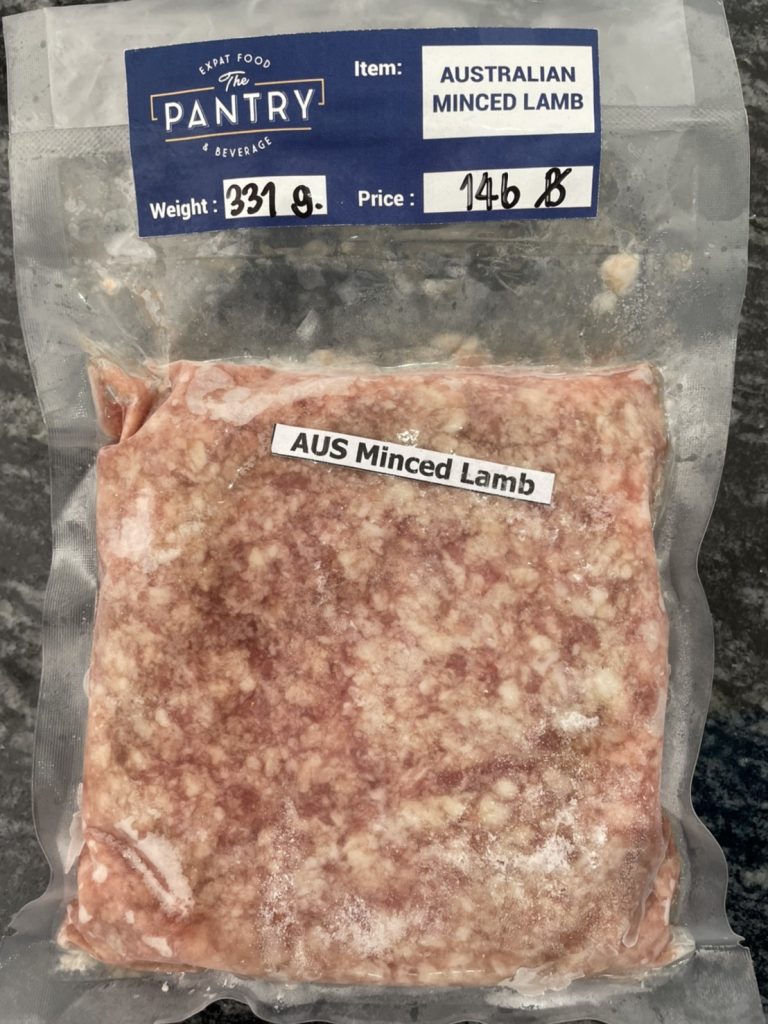 Australian Minced Lamb - The Pantry Expat Food & Beverage