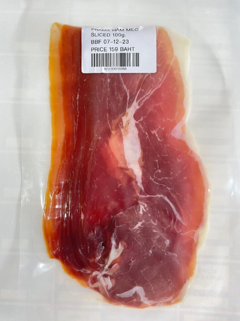Sliced Parma Ham 100g - The Pantry Expat Food & Beverage