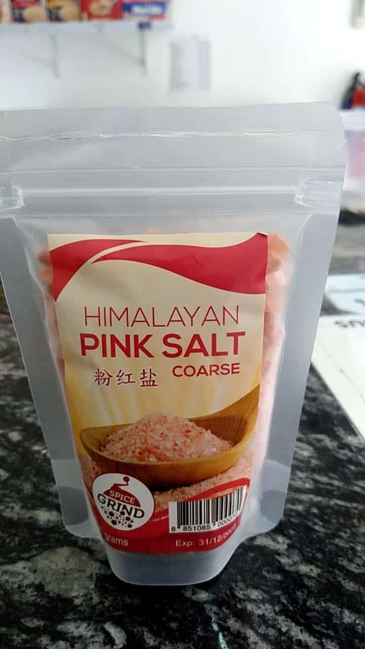 Himalayan Pink Salt Coarse Small Pack 125g - The Pantry Expat Food ...