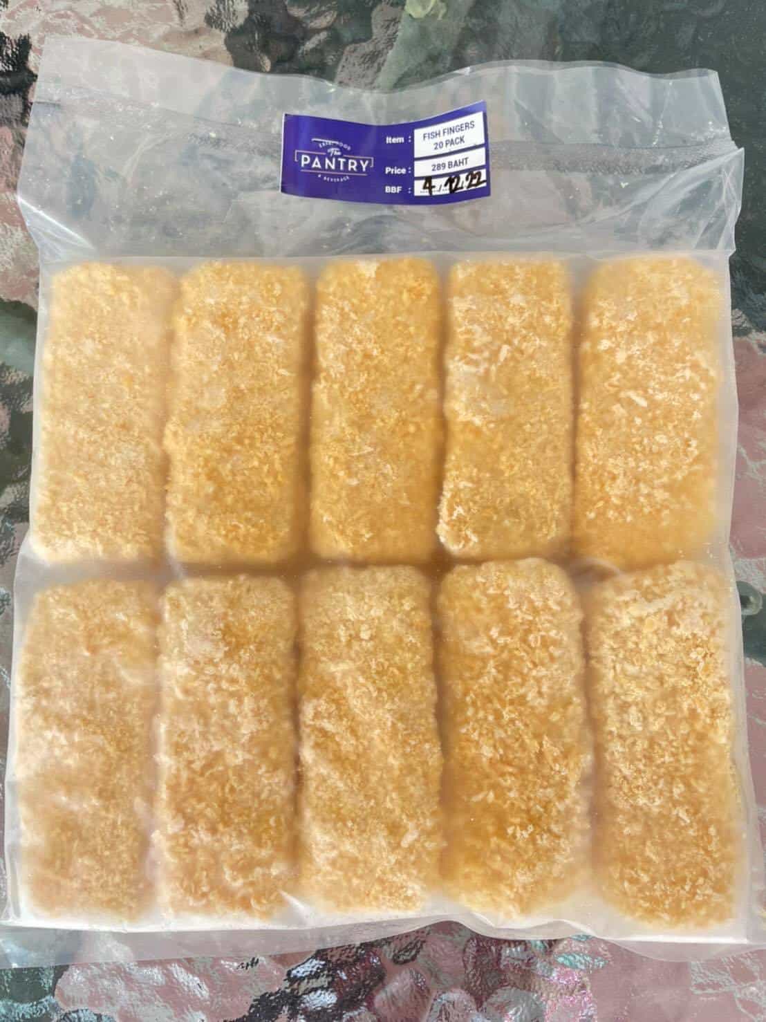 20 Pantry Fish Fingers 800g - The Pantry Expat Food & Beverage