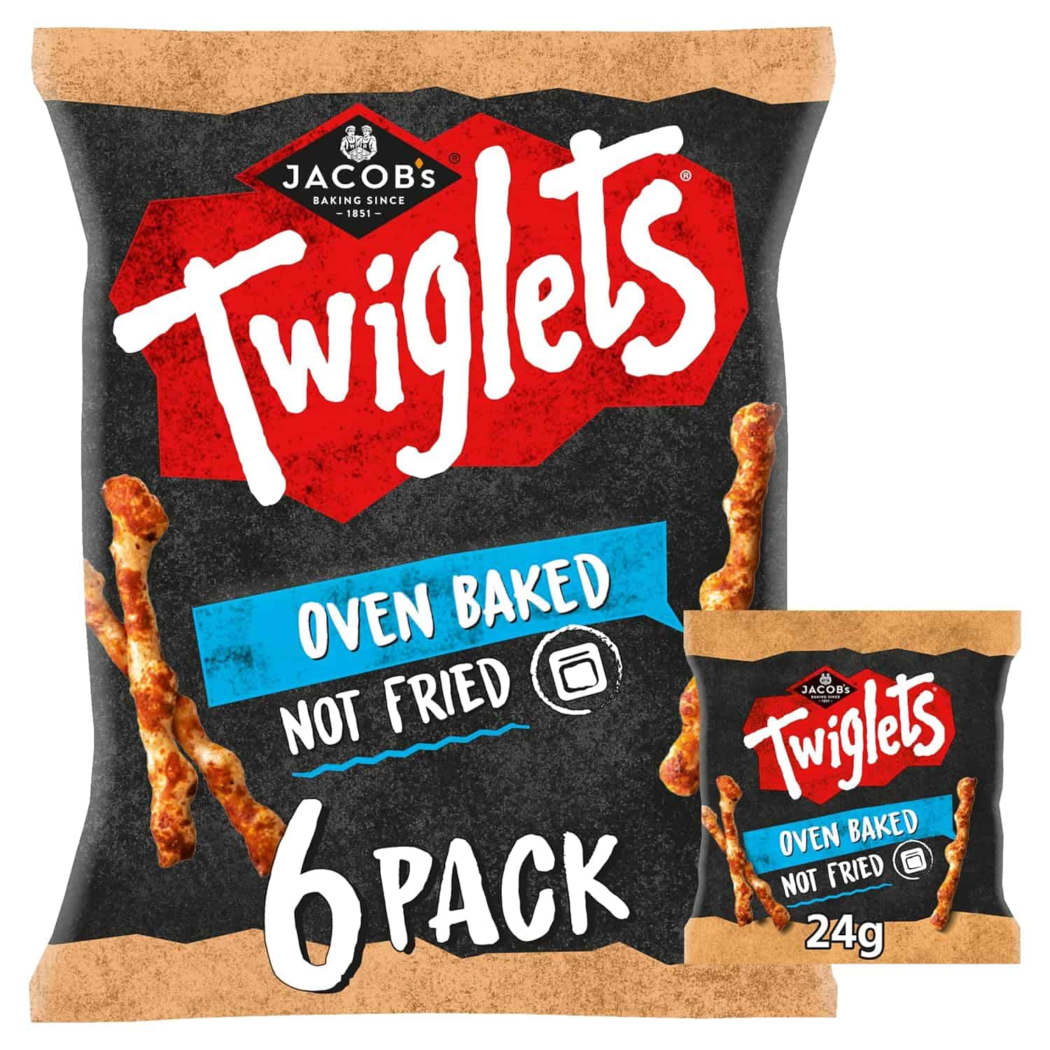 Jacob’s Twiglets Original 24g x 6 - The Pantry Expat Food & Beverage