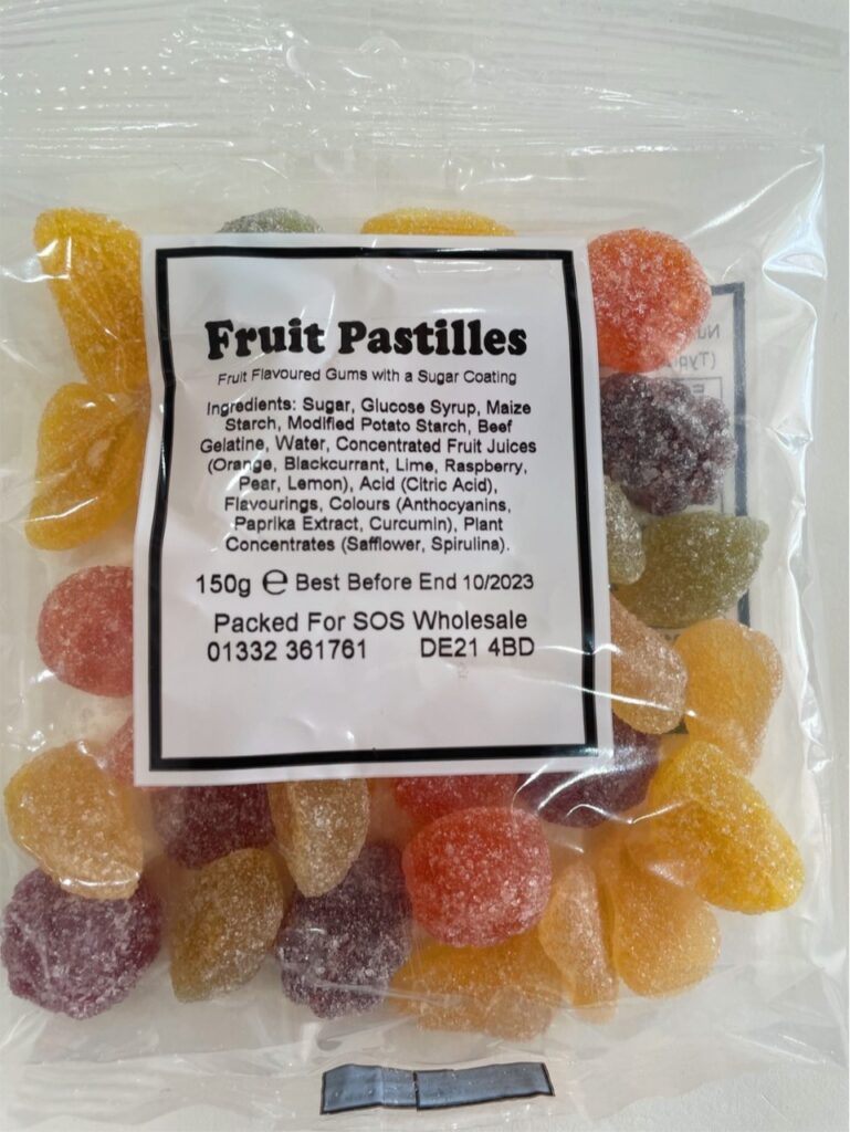 Bumper Bag Fruit Pastilles 150g - The Pantry Expat Food & Beverage