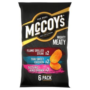 The Real McCoy’s Mighty Meaty 25g x 6 - The Pantry Expat Food & Beverage