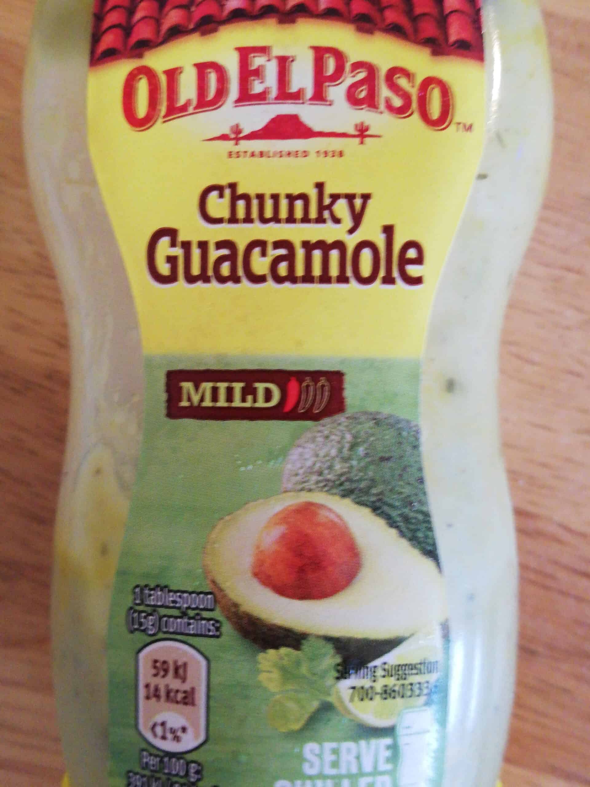 Old El Paso Chunky Guacamole 240g - The Pantry Expat Food & Beverage