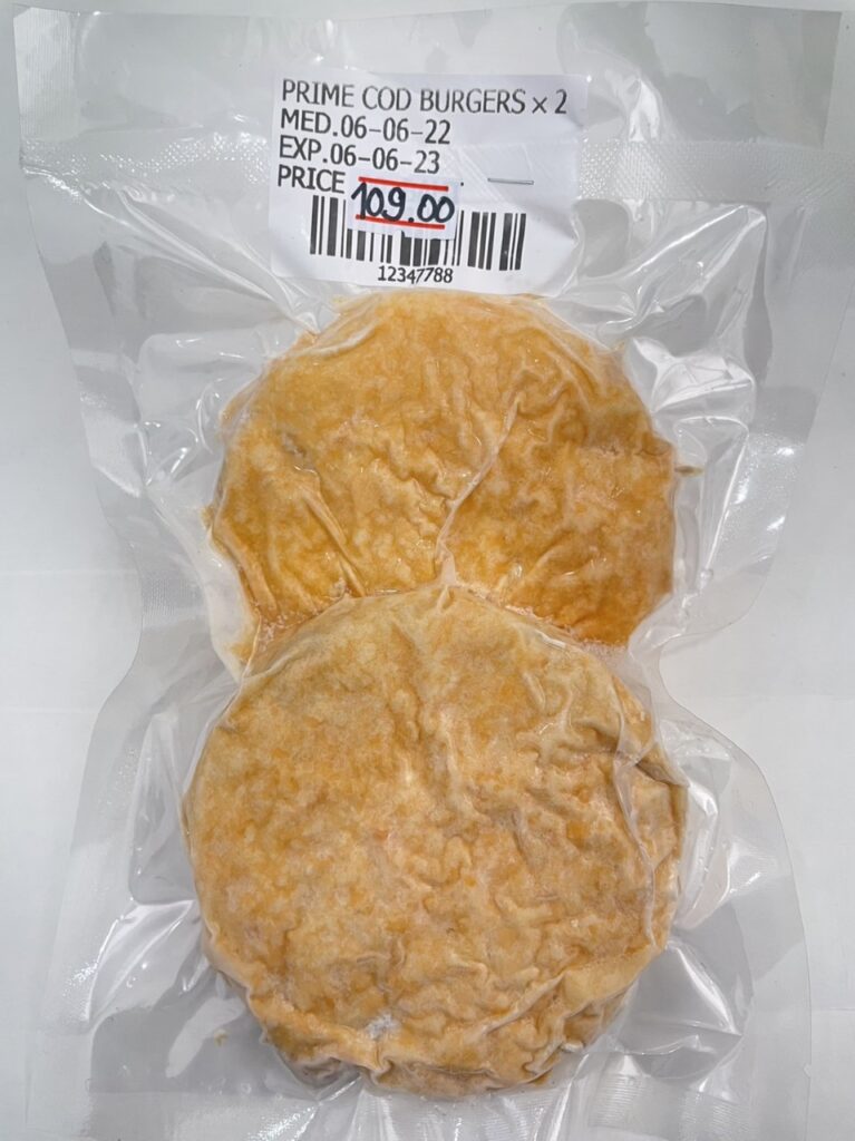 Prime Cod Burgers x 2 - The Pantry Expat Food & Beverage