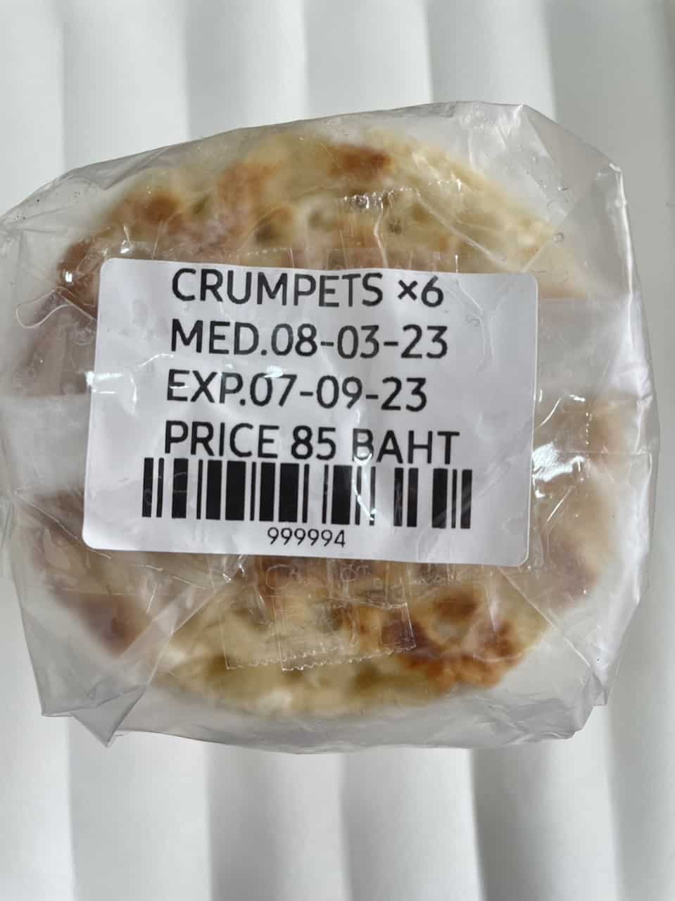 Frozen Crumpets x 6 - The Pantry Expat Food & Beverage