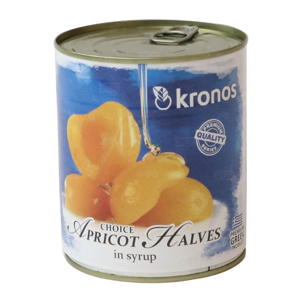 Kronos Apricot Halves In Syrup 820g - The Pantry Expat Food & Beverage
