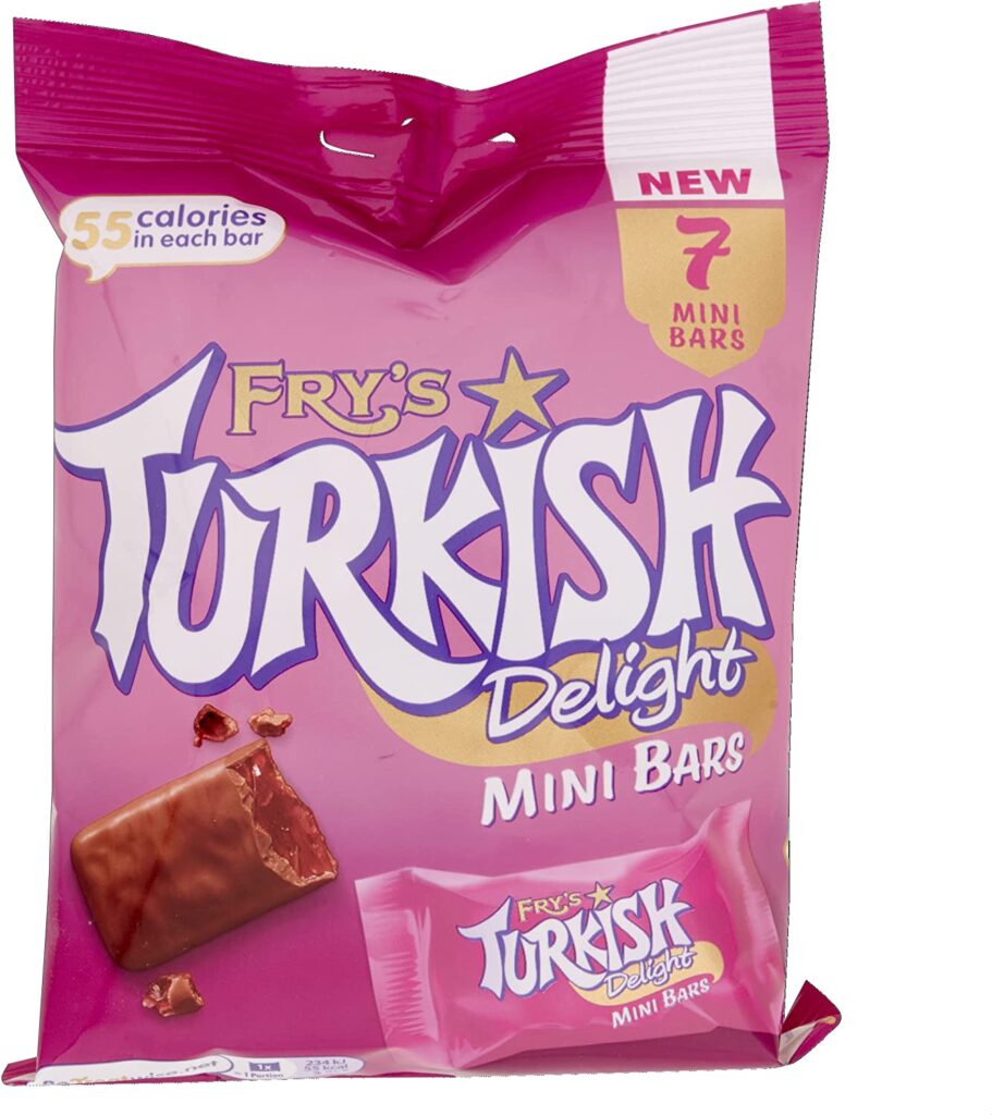 Fry’s Turkish Delight Mini Bars 15g x 7 - The Pantry Expat Food & Beverage
