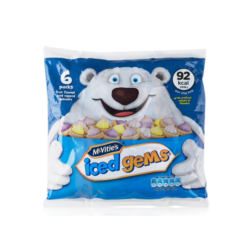 McVitie’s Iced Gems 23g x 6 - The Pantry Expat Food & Beverage