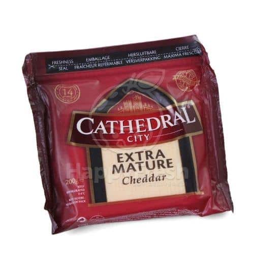 Cathedral City English Cheddar Extra Mature 200g - The Pantry Expat ...