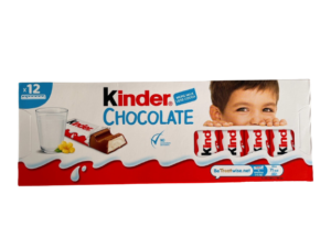 Kinder Milk Chocolate Bar 12.5g x 12 - The Pantry Expat Food & Beverage
