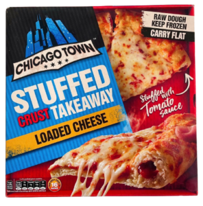 Chicago Town Stuffed Crust Loaded Cheese Pizza 480g - The Pantry Expat ...