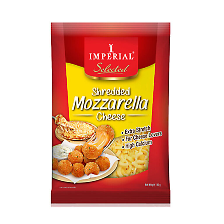 Imperial Shredded Mozzarella 330g - The Pantry Expat Food & Beverage