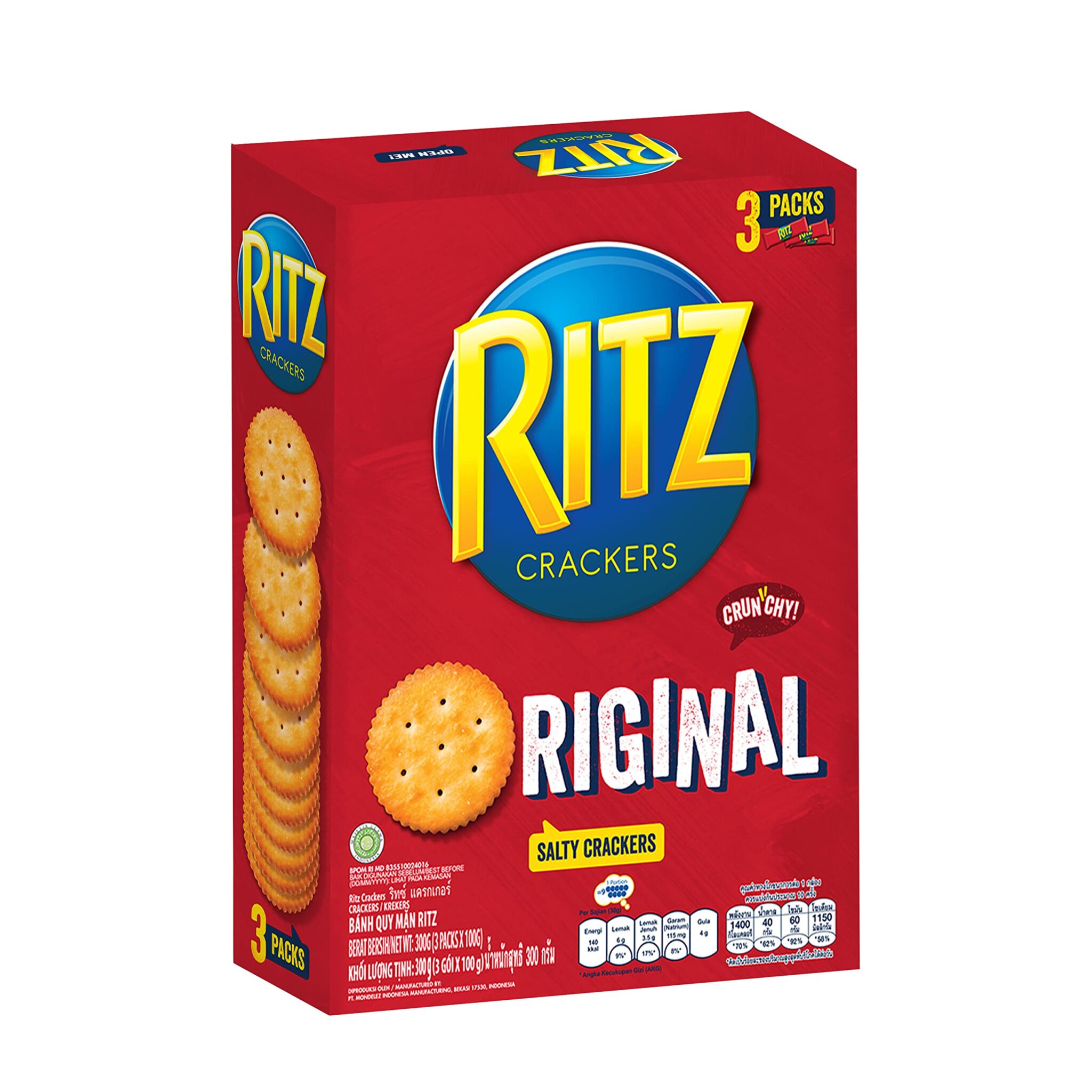 Ritz Salty Crackers Original 300g - The Pantry Expat Food & Beverage