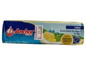 Anchor Pure NZ Salted Butter 100g - The Pantry Expat Food & Beverage