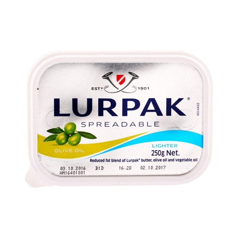 Lurpak Spreadable Lighter Butter With Olive Oil 250g - The Pantry Expat ...