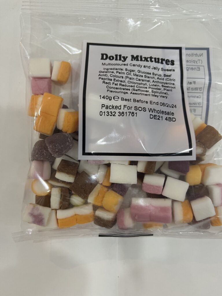 Bumper bag Dolly Mixtures 140g - The Pantry Expat Food & Beverage