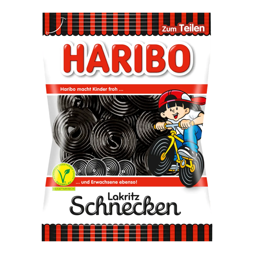 Haribo Lakritz Schnecken 175g - The Pantry Expat Food & Beverage