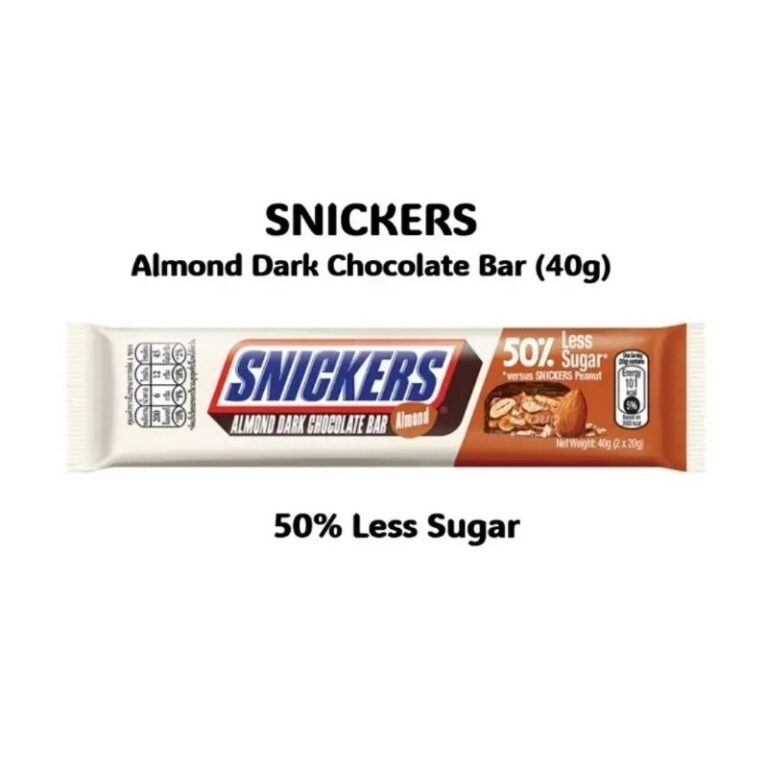 Snickers Almond Dark Chocolate Bar 40g - The Pantry Expat Food & Beverage