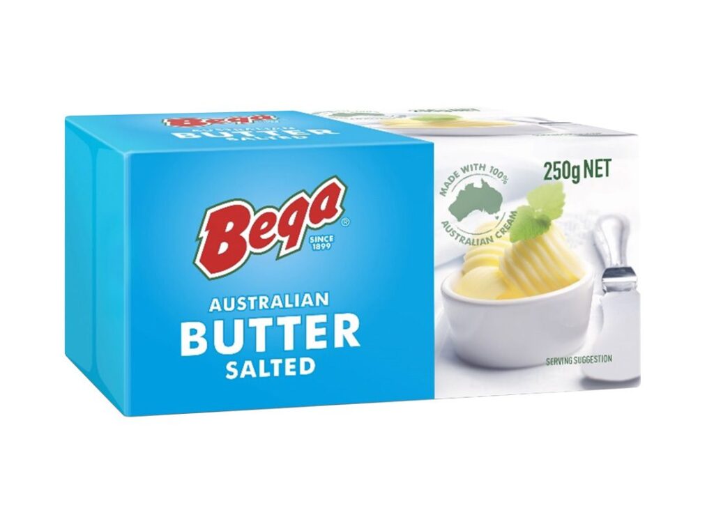 Bega Salted Butter 250g - The Pantry Expat Food & Beverage