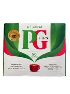 PG Tips Tea Bags x 80 - The Pantry Expat Food & Beverage