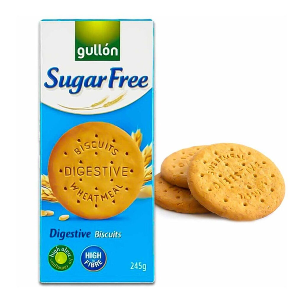 Gullon Sugar Free Digestive Biscuits 245g - The Pantry Expat Food ...