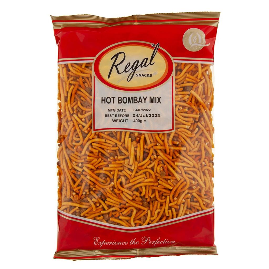 Regal Snacks Hot Bombay Mix 375g - The Pantry Expat Food & Beverage