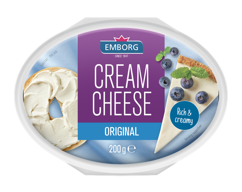 Emborg Cream Cheese Original Rich & Creamy 200g - The Pantry Expat Food ...