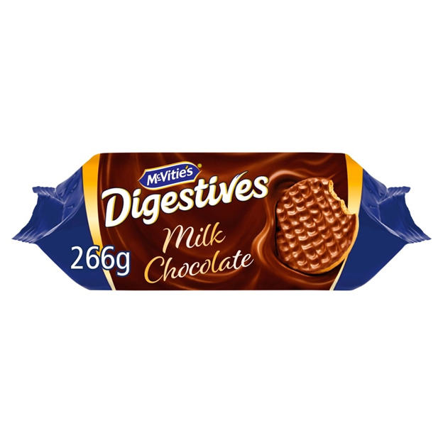McVitie’s Milk Chocolate Digestives 266g - The Pantry Expat Food & Beverage
