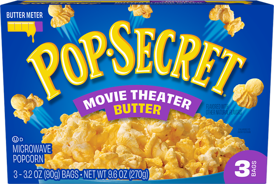 Pop Secret Movie Theater Butter Popcorn 90g x 3 - The Pantry Expat Food ...